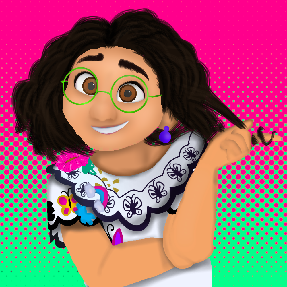 Encanto drawing pt 1 Mirabel - ibisPaint