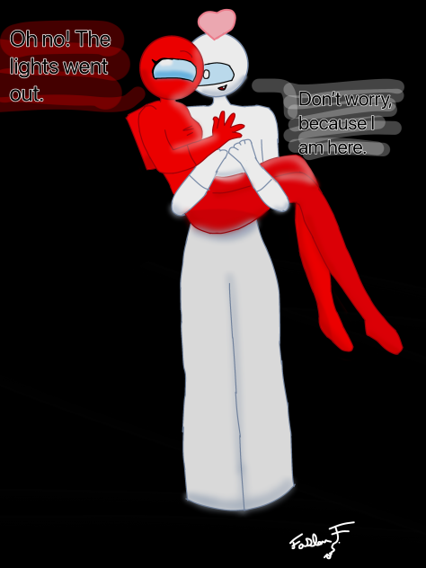 Among us red sus FA - ibisPaint