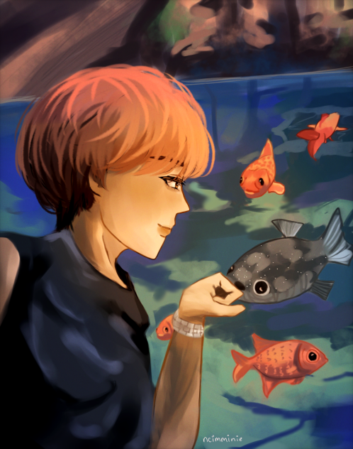 haechan n fish - ibisPaint