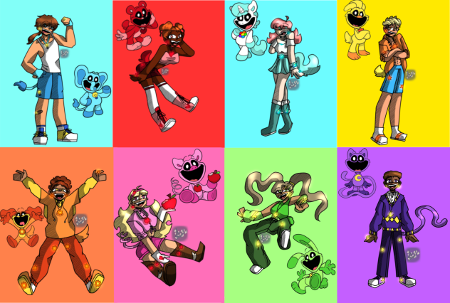 Smiling critters human - ibisPaint