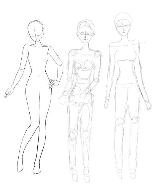 free body tracing stuff - ibisPaint