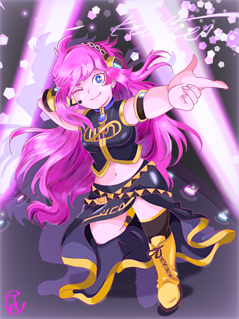 Katherine-Luka cosplay - ibisPaint