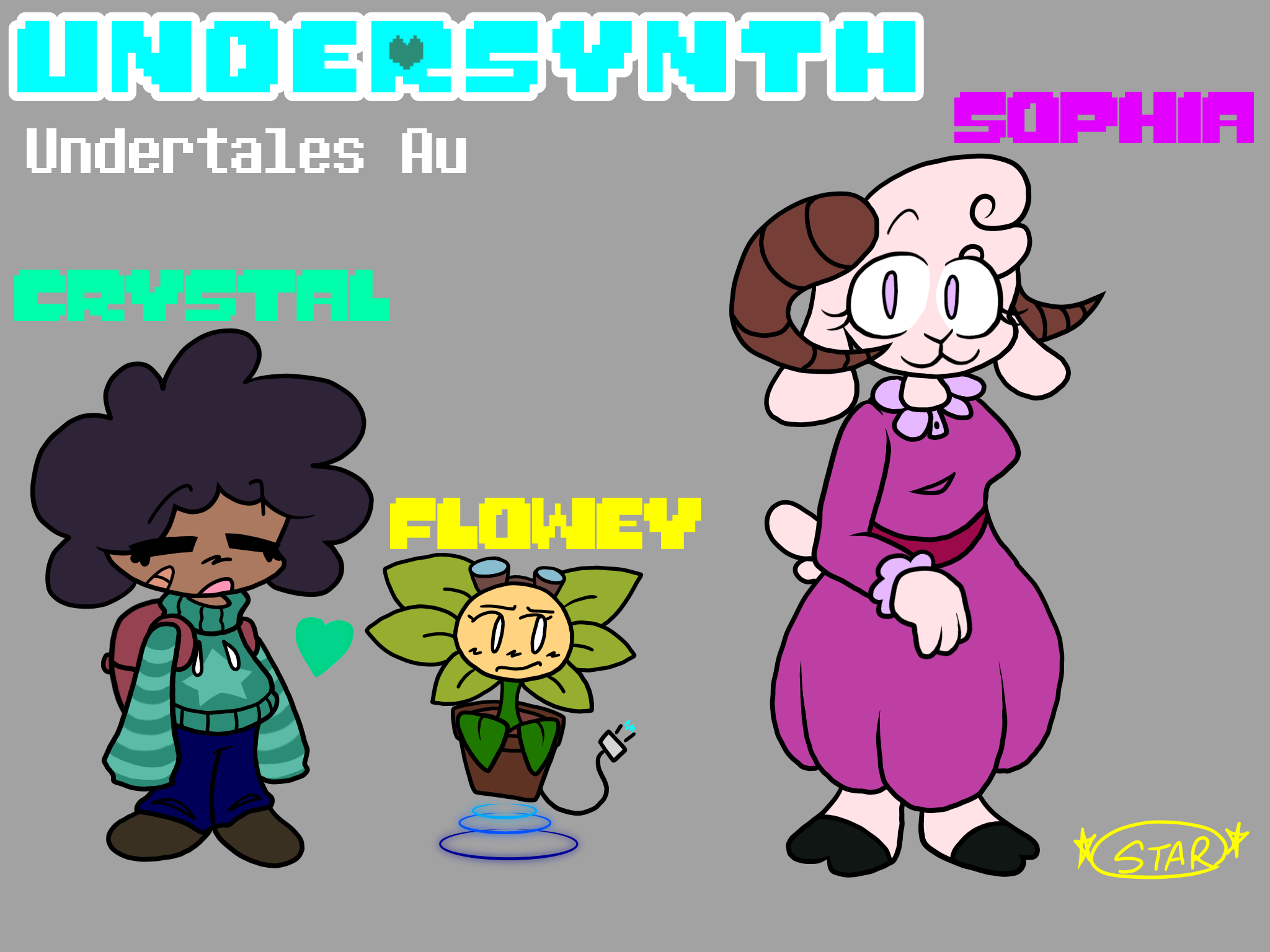 Undertales Au “UnderSynth” - ibisPaint