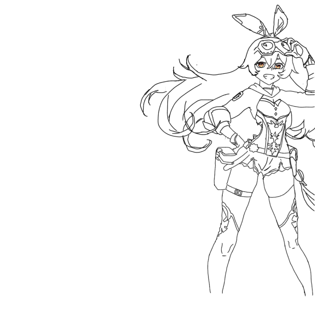 Amber from genshin! - ibisPaint