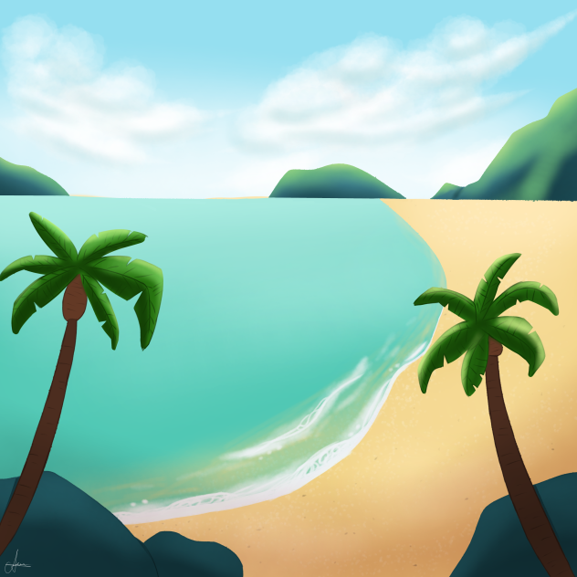 Beach - ibisPaint