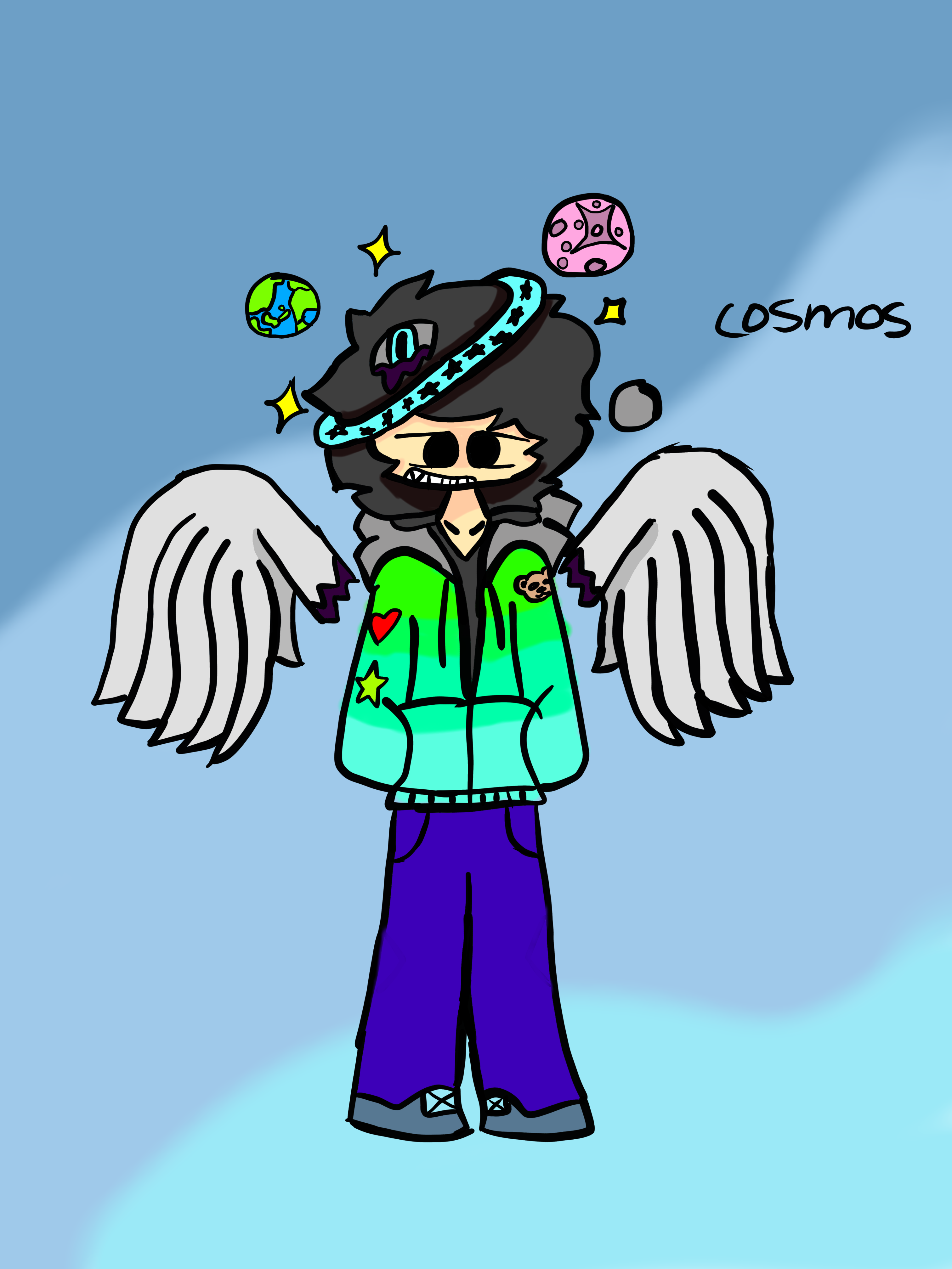 Cosmos (Weirdcore-dreamcore OC) - ibisPaint