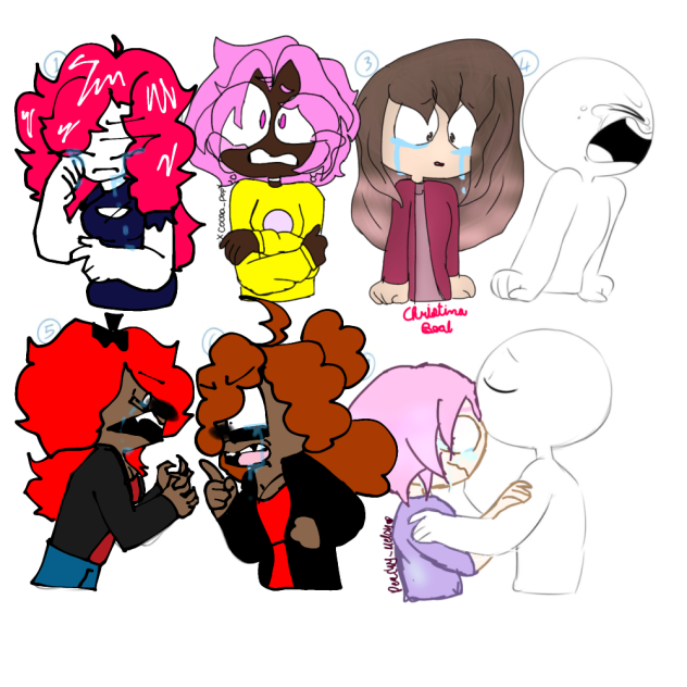 Crying Collab😭 - ibisPaint