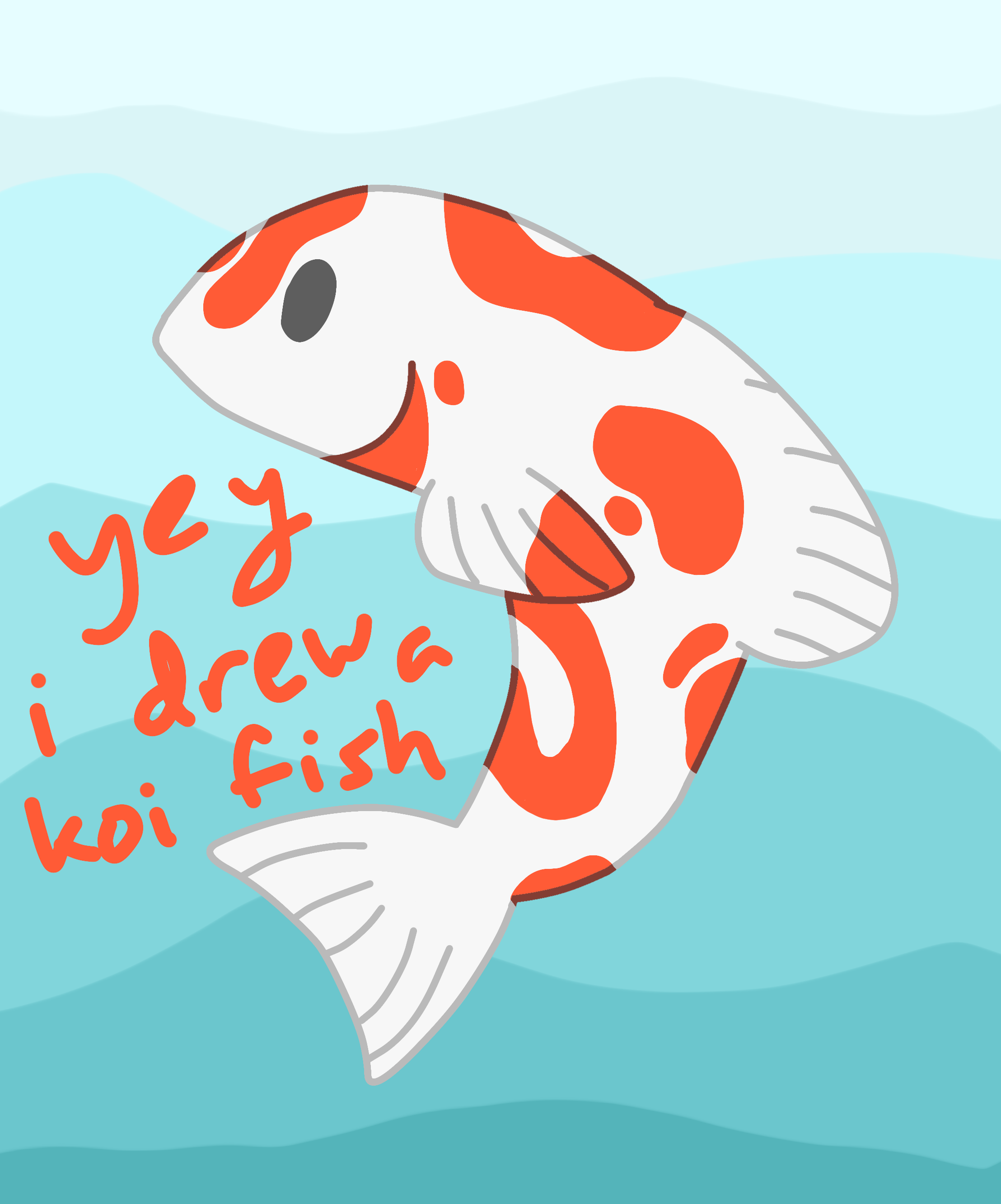 yey koi fish - ibisPaint