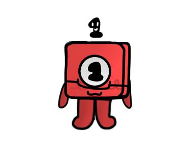 One from Numberblocks! - ibisPaint