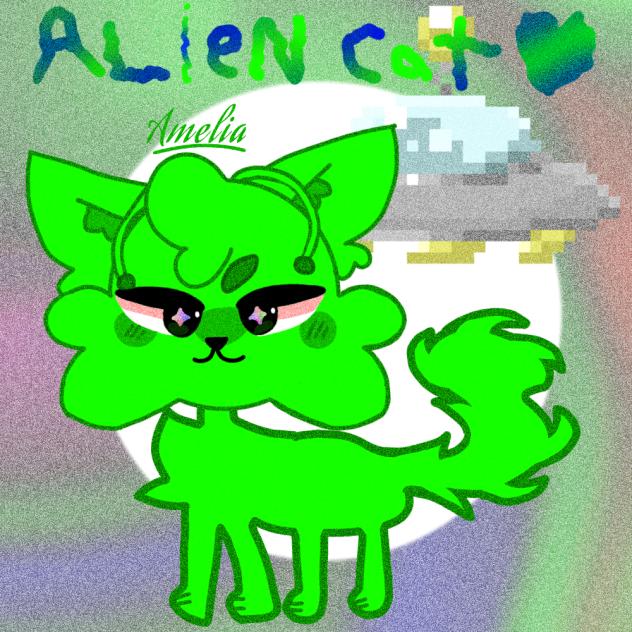 Alien Cat - ibisPaint