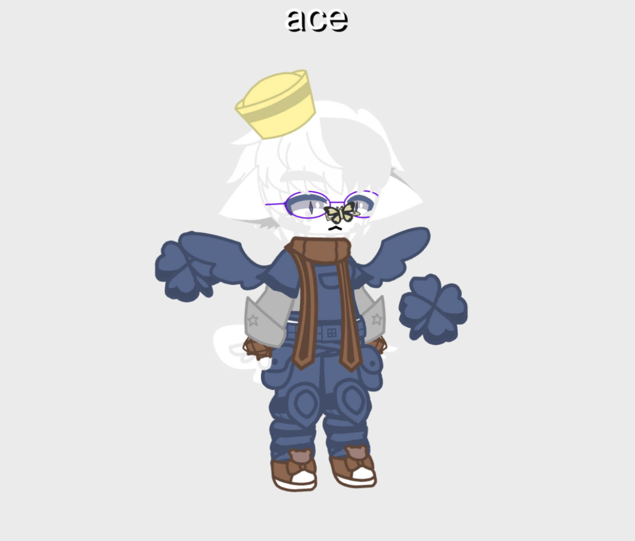 My new oc ace - ibisPaint