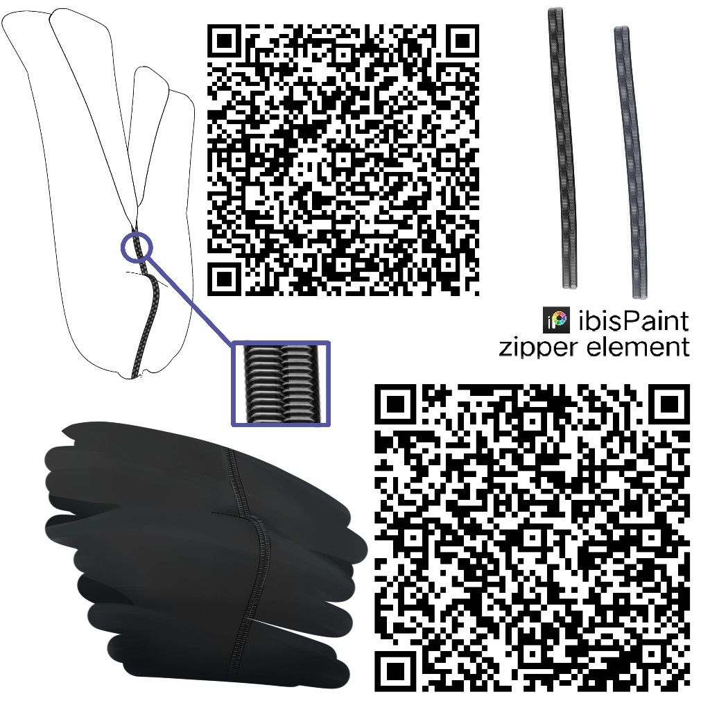 once upon a time there was a zipper - ibisPaint