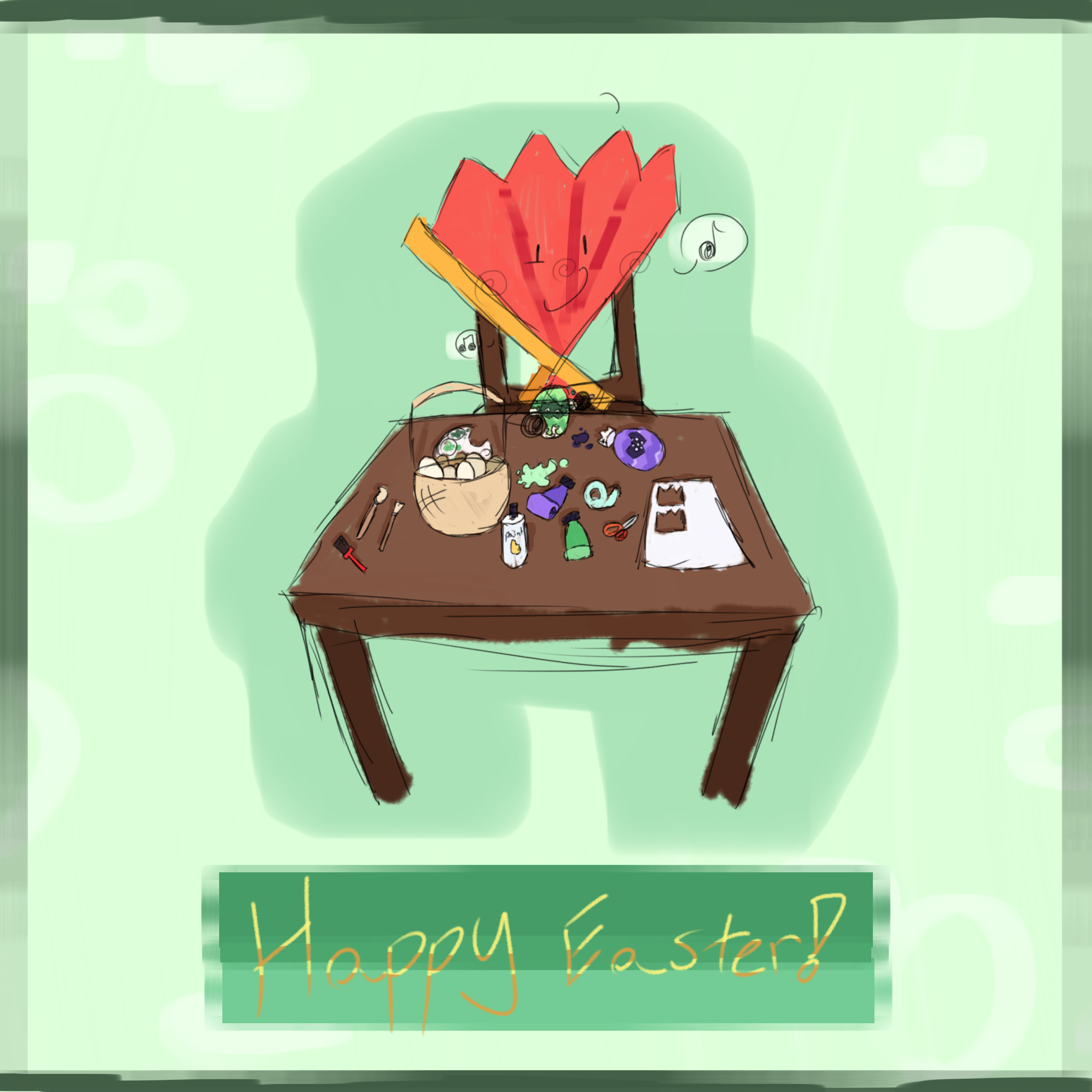 happy easter! - ibisPaint