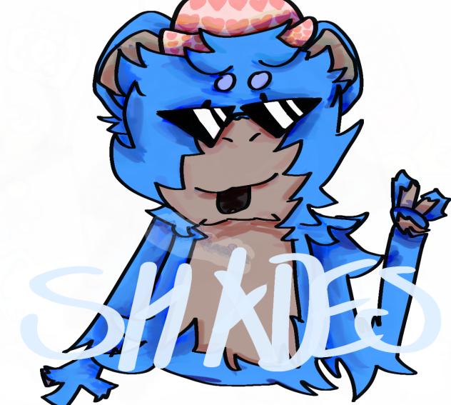 Fanart for my friend Shades_Monkey - ibisPaint
