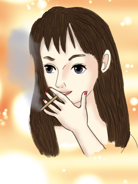 Smoking - ibisPaint