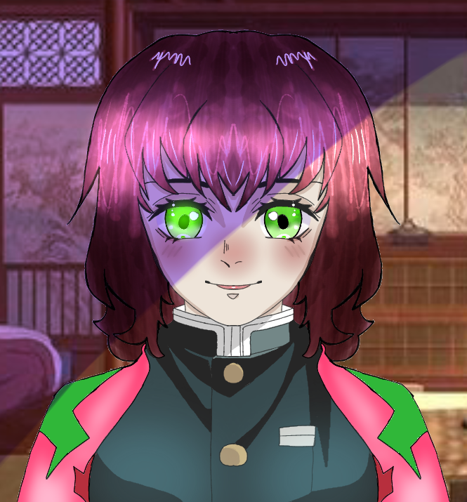 if miku was in demon slayer - ibisPaint