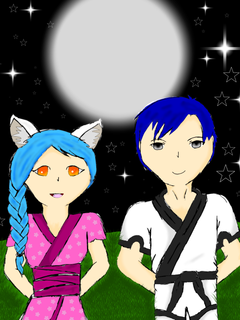 Nekoette and Dmitri MCD - ibisPaint