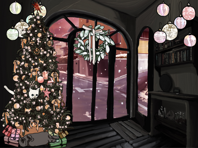 Christmas setting - ibisPaint
