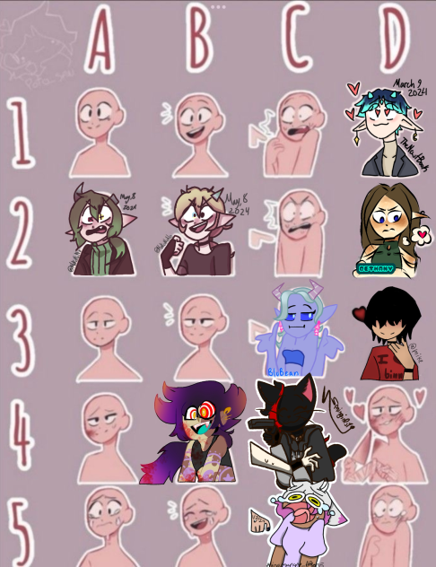 reaction collab - ibisPaint