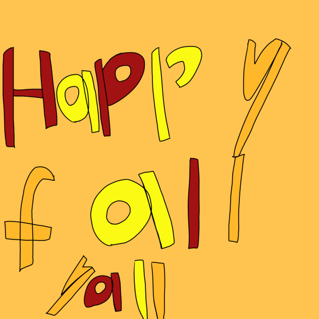 Happy fall - ibisPaint