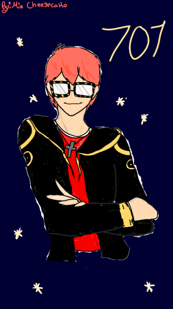 mystic messenger 707 - ibisPaint