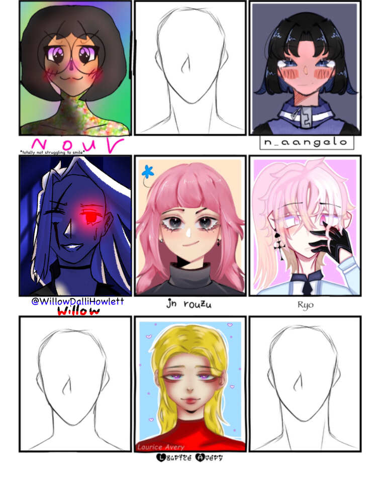 Art collab with other potatoes - ibisPaint