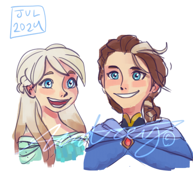 Frozen Role-Swap! - ibisPaint