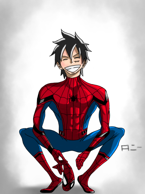 Spider Luffy - ibisPaint