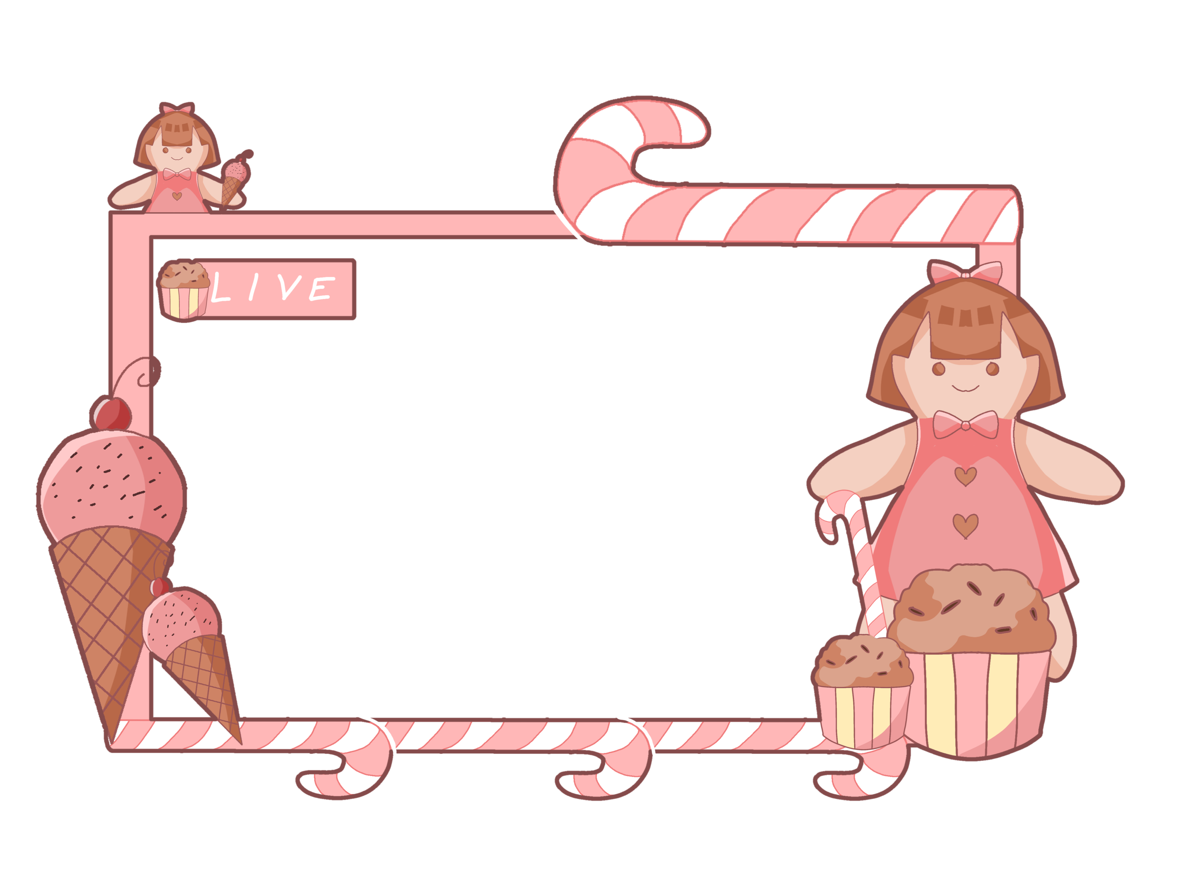 (Candy) live stream frame - ibisPaint