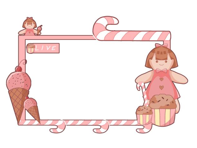 (Candy) live stream frame - ibisPaint