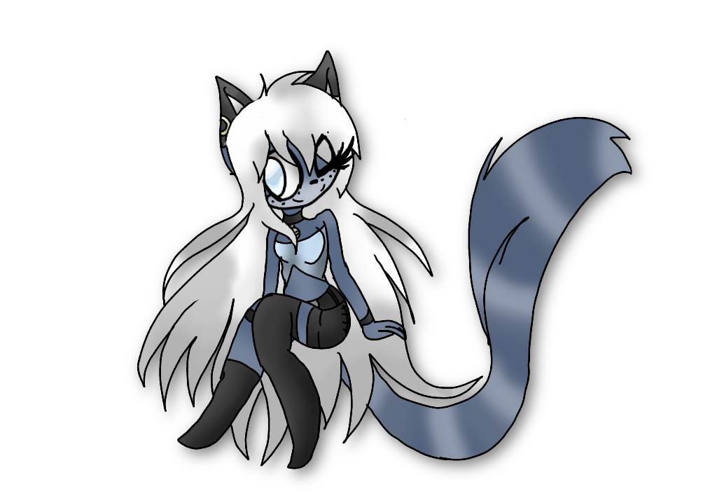 Nixie the cat - ibisPaint