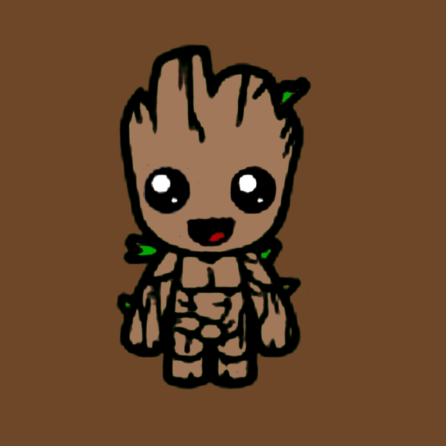 I Am Groot - ibisPaint