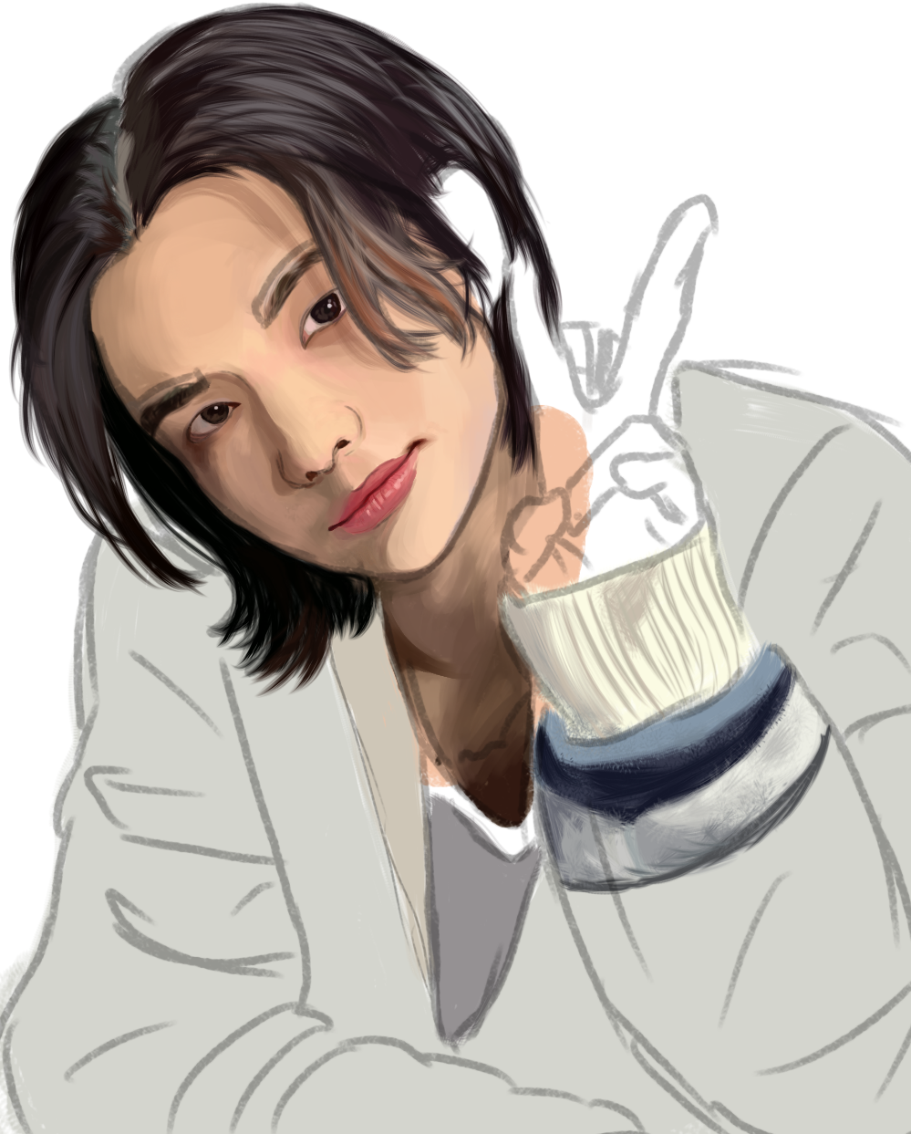 Hyunjin wip - ibisPaint