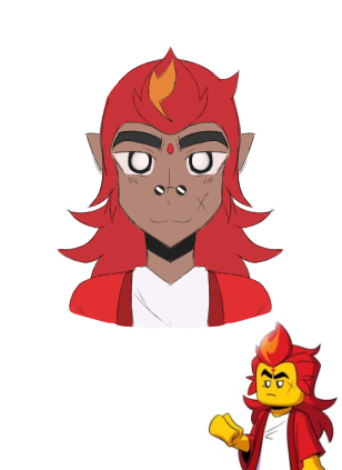 Redson LMK (Lego monkey kid) - ibisPaint