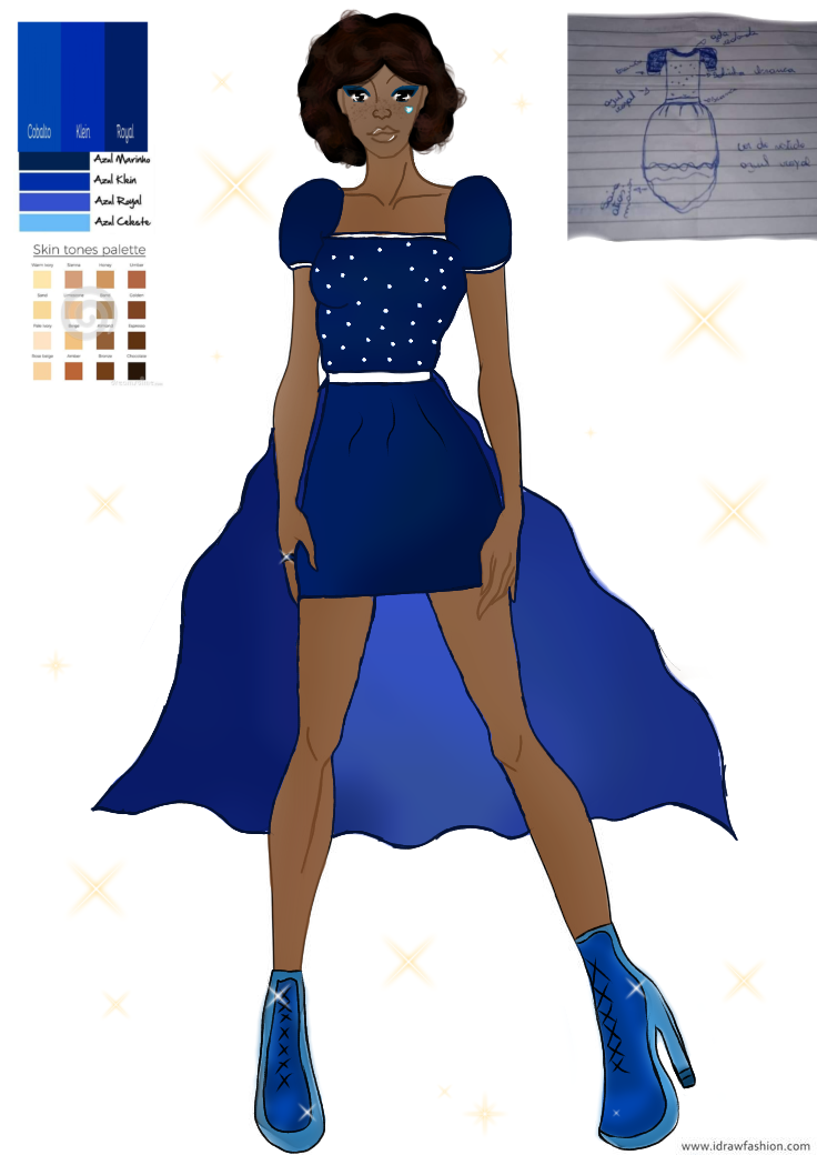 Vestido Royal - ibisPaint