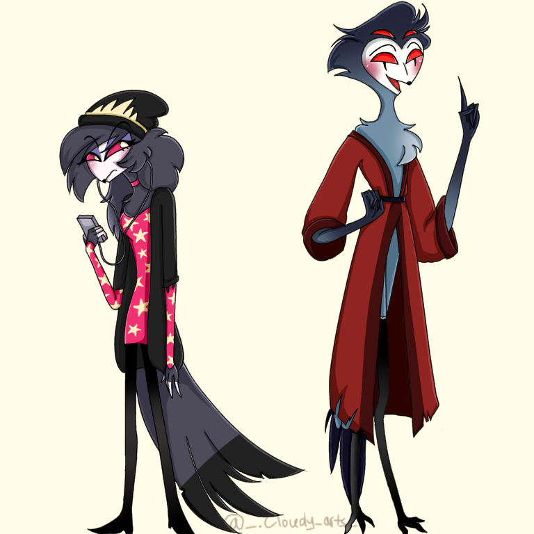 ️ Octavia & Stolas ️ - Helluva Boss - ibisPaint