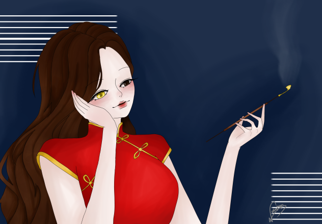 Chinese woman - ibisPaint