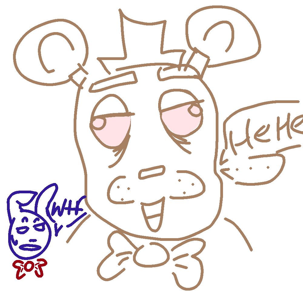 Freddy tripping fazballs - ibisPaint