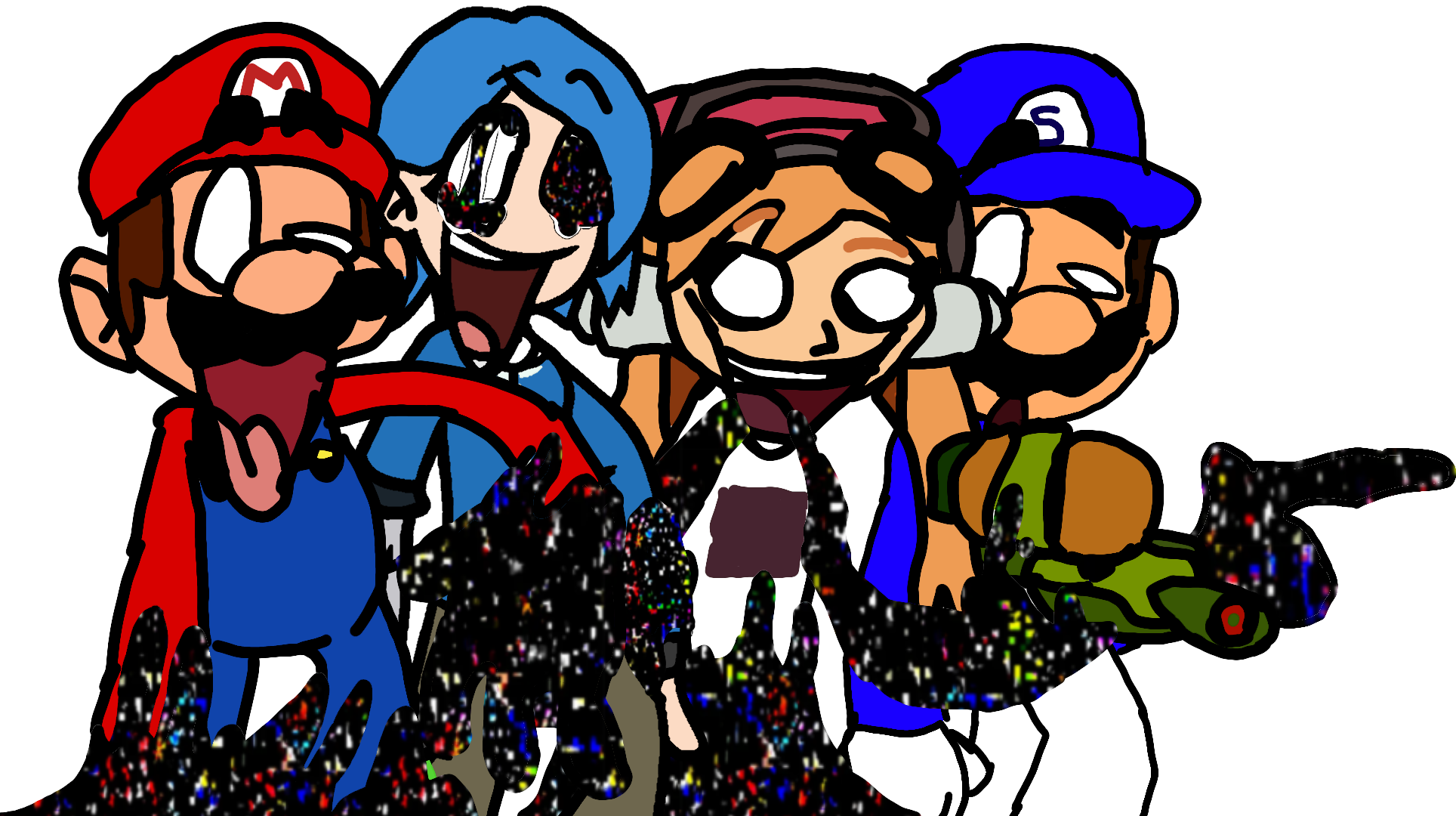 smg4 corrupted - ibisPaint