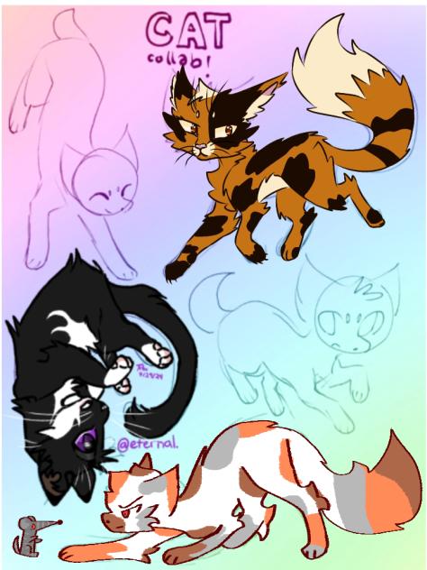★Cat Collab!★ - ibisPaint