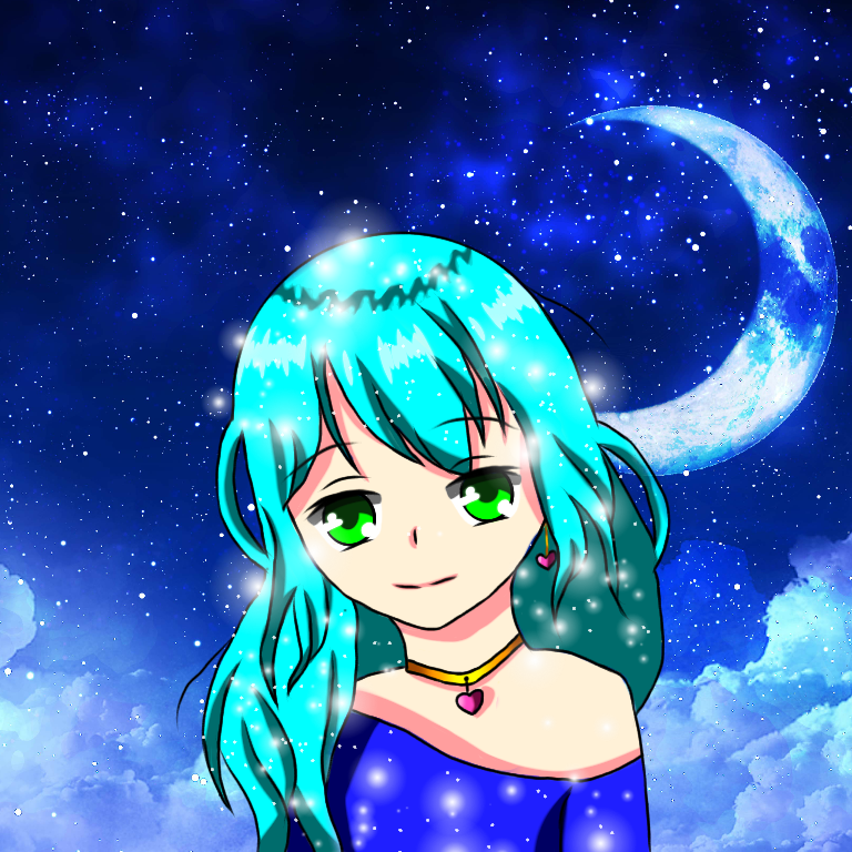Langit biru - ibisPaint