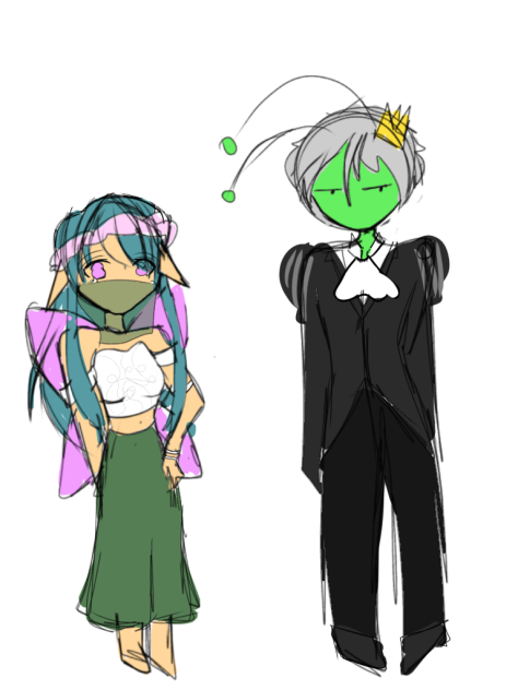 doodle of random ocs - ibisPaint