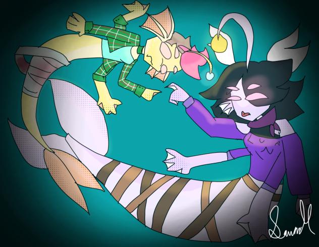 First meeting of friends - ibisPaint