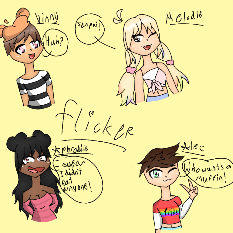 The Flicker Squad (Roblox Flicker) - ibisPaint