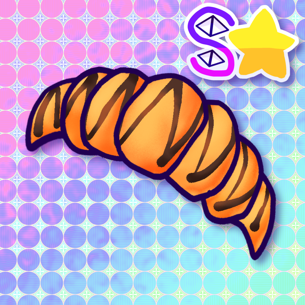 Chocolate crossiant - ibisPaint