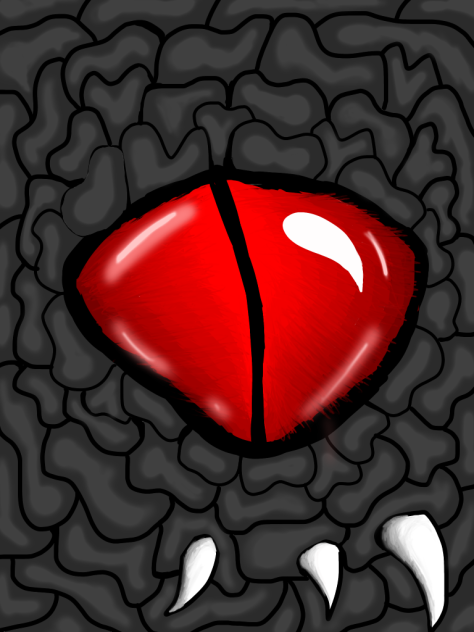 Red dragon eye - ibisPaint