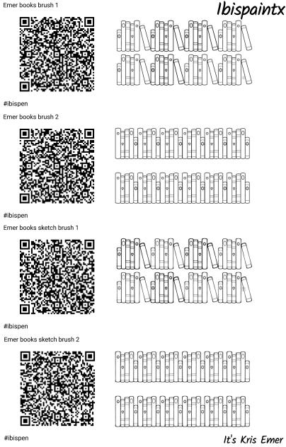 It's Kris's Book Brushes - ibisPaint