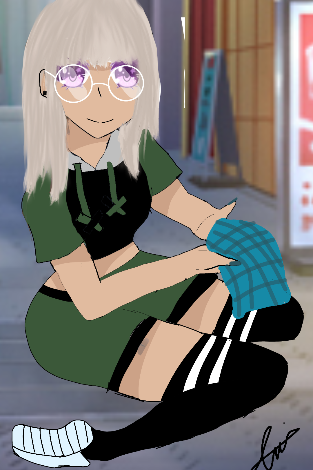 thx for thr gift 📦 - ibisPaint