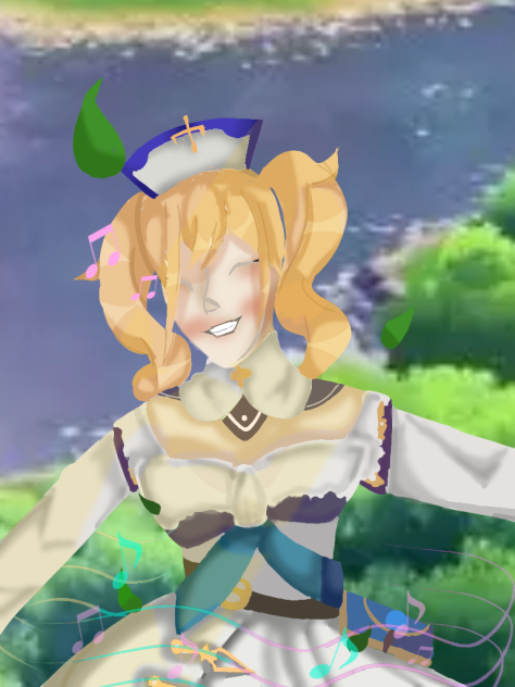 Genshin impact арт - ibisPaint