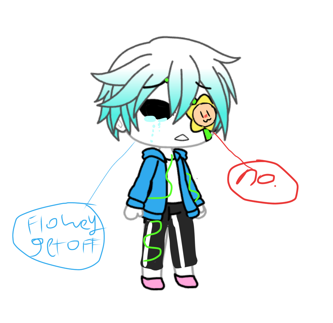Flowey! Possession #sans au - ibisPaint